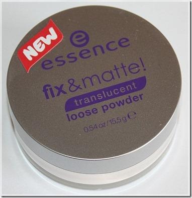 Essence Fix & Matte! Translucent loose powder | Living the Beauty