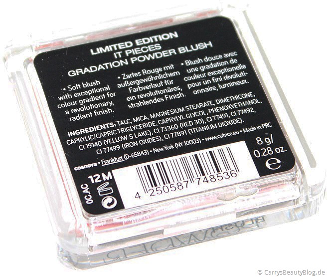 [Swatch & 1. Eindruck]: Catrice Gradation Powder Blush | Living the Beauty