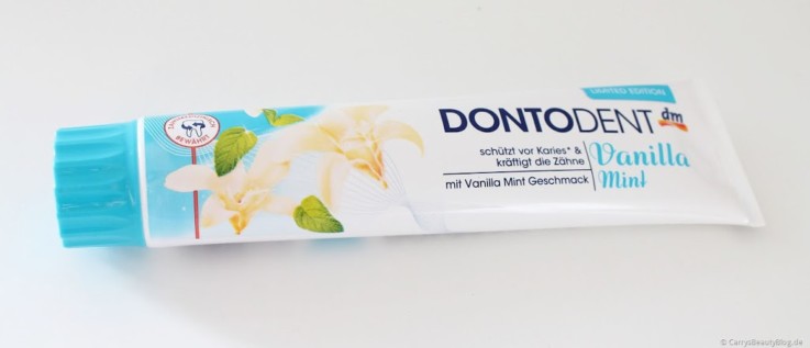 DontoDent Vanilla Mint Zahnpasta | Living the Beauty