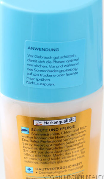 Balea Sonnenschutz Spray | Living the Beauty