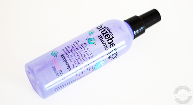 Treaclemoon Körperspray sweet blueberry memories | Living the Beauty