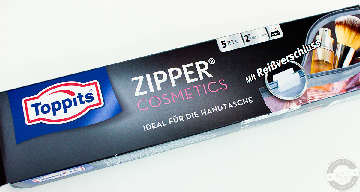 Kosmetiktasche organisieren - Toppits Zipper Cosmetics & Zipper to go ...