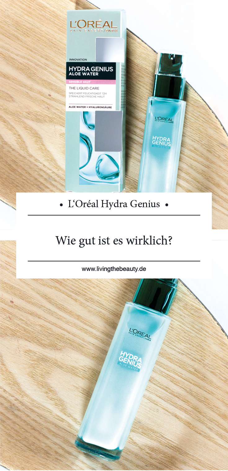 L'Oréal Hydra Genius Fluid Sensitive | Living the Beauty