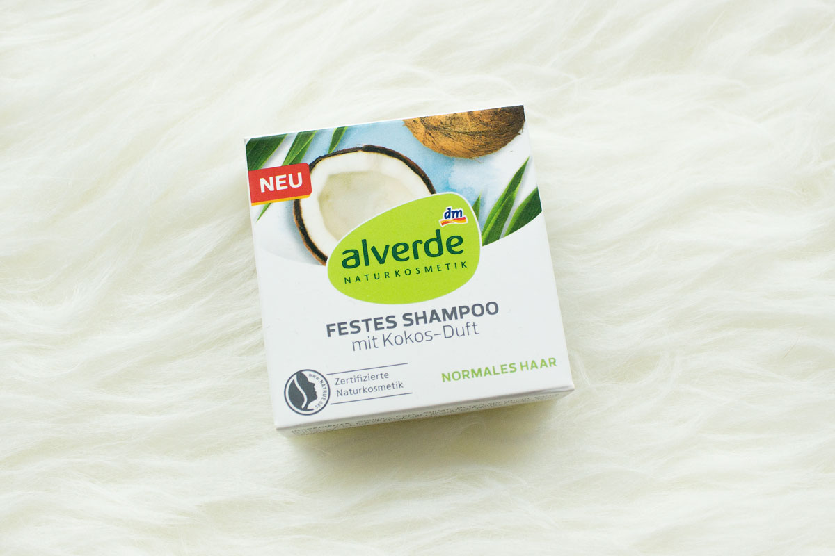 alverde festes Shampoo mit Kokosduft | Living the Beauty