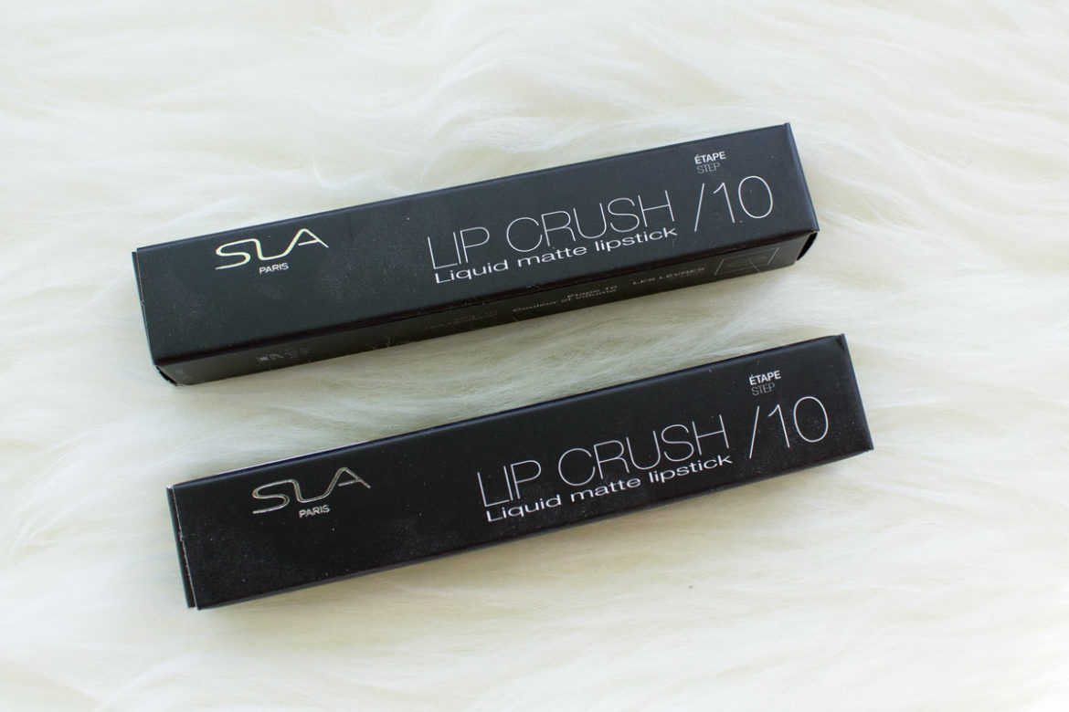 SLA Lip Crush Liquid Matte Lipsticks "Leonardo" & "Hugh" | Living the ...